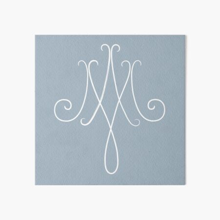 "Virgin Mary Insignia Maria" Art Board Print for Sale by Beltschazar ...