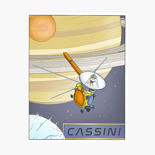 Cassini Wall Art | Redbubble
