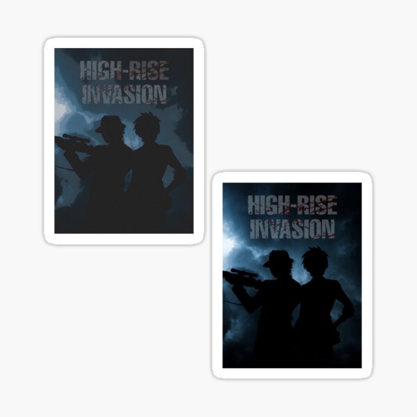 "High Rise Invasion Sticker Pack " Sticker by jess1403x | Redbubble