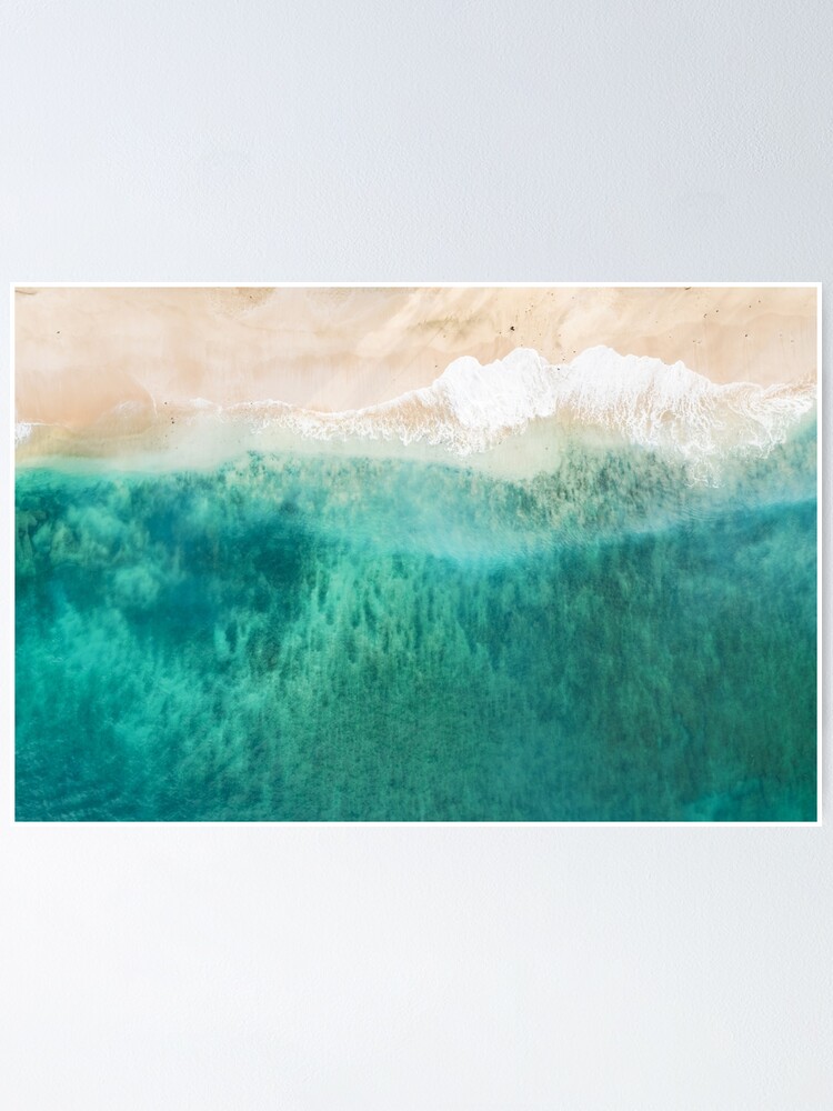 "Calm Hawaiian Beach" Poster for Sale by Praytera | Redbubble