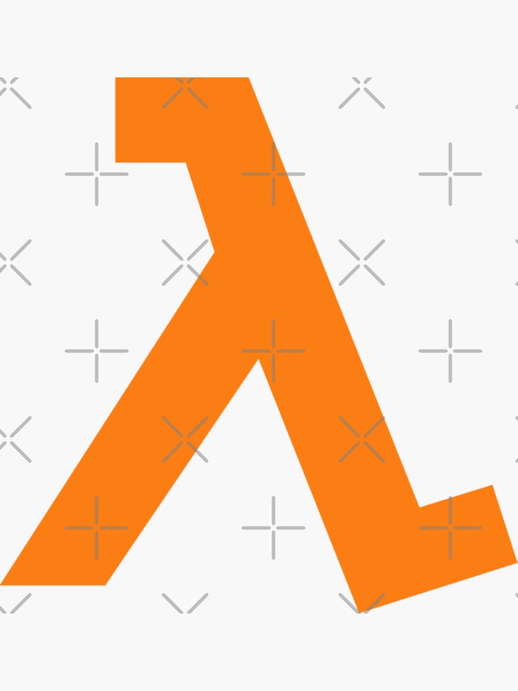 "Lambda Symbol (λ)" Sticker for Sale by Design-By-Dan | Redbubble
