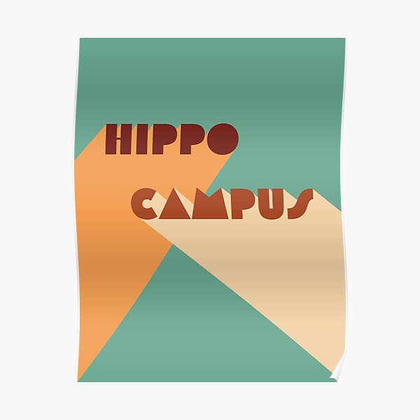 "hippo campus" Poster by hankatgun | Redbubble