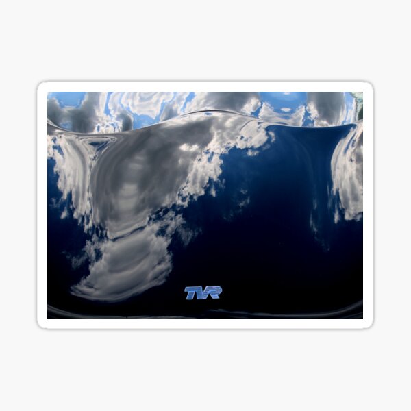 "TVR clouds" Sticker by perggals | Redbubble