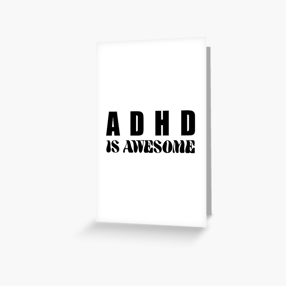 "Adhd Is Awesome Adhd Awareness Month Adhd Warrior Attention Deficit ...