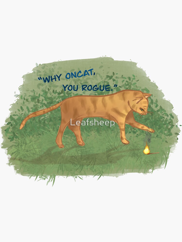 "Harshaw and Oncat (Shadow and Bone)" Sticker for Sale by Leafsheep ...