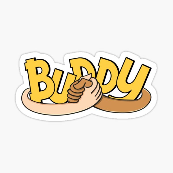"Buddy" Sticker for Sale by stfn | Redbubble