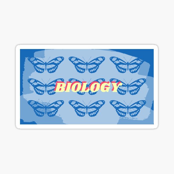 "Biology Cover Page" Sticker for Sale by taragokul | Redbubble