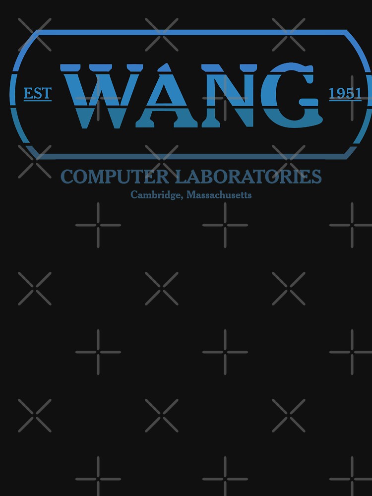 "WANG Computers (BlueRetro) [Roufxis-Rb]" T-shirt for Sale by RoufXis ...