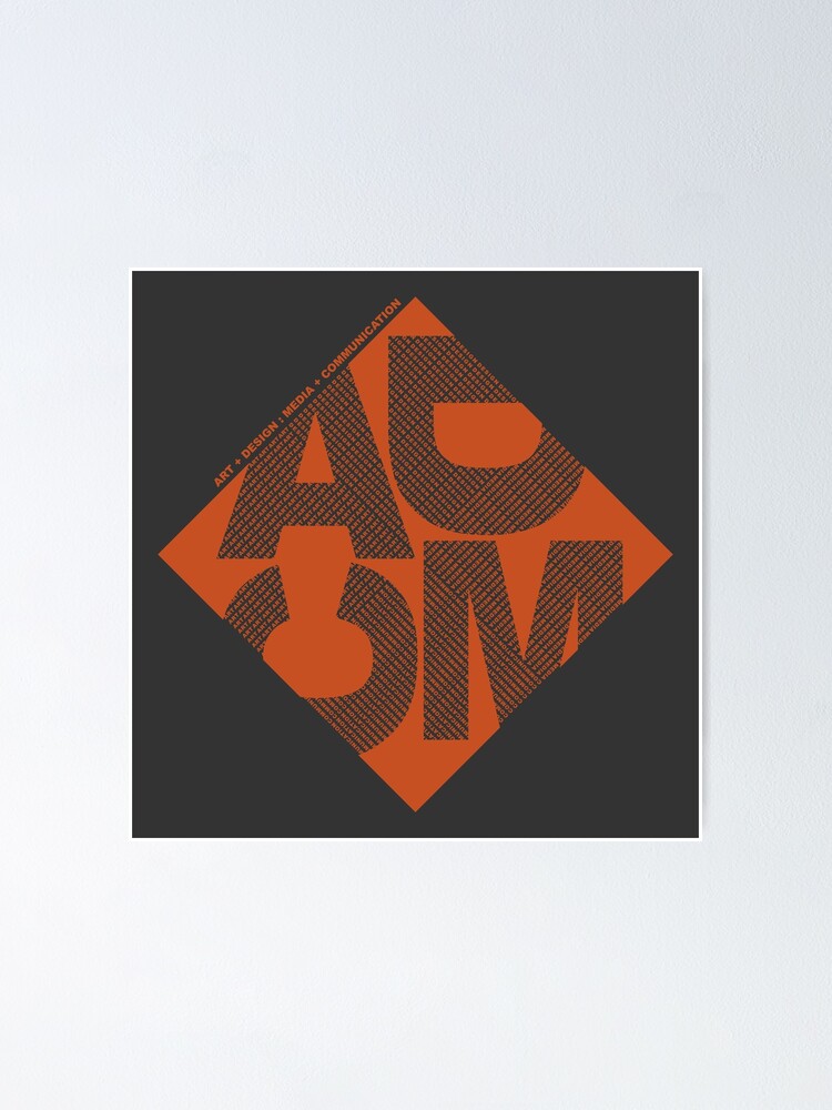 "ADMC Logo" Poster by chrisrice | Redbubble