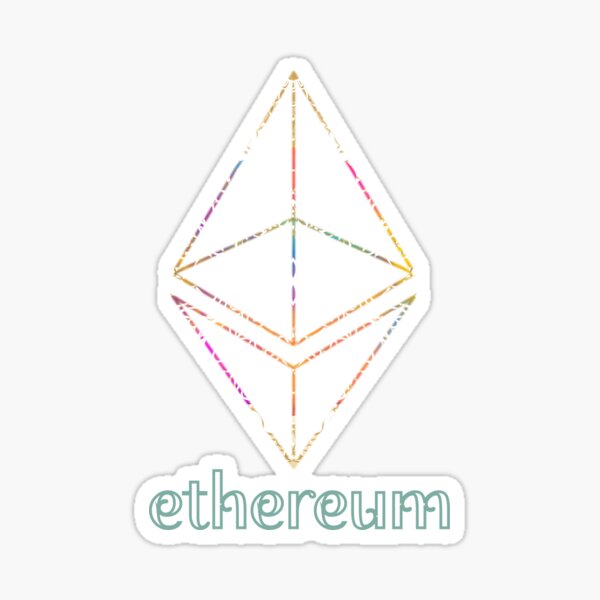 " Ethereum ETH Logo" Sticker for Sale by Pals713 | Redbubble