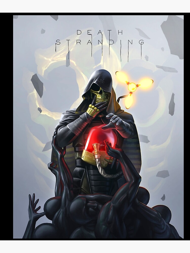 "Die-Hardman death art stranding game for fans" Photographic Print by ...