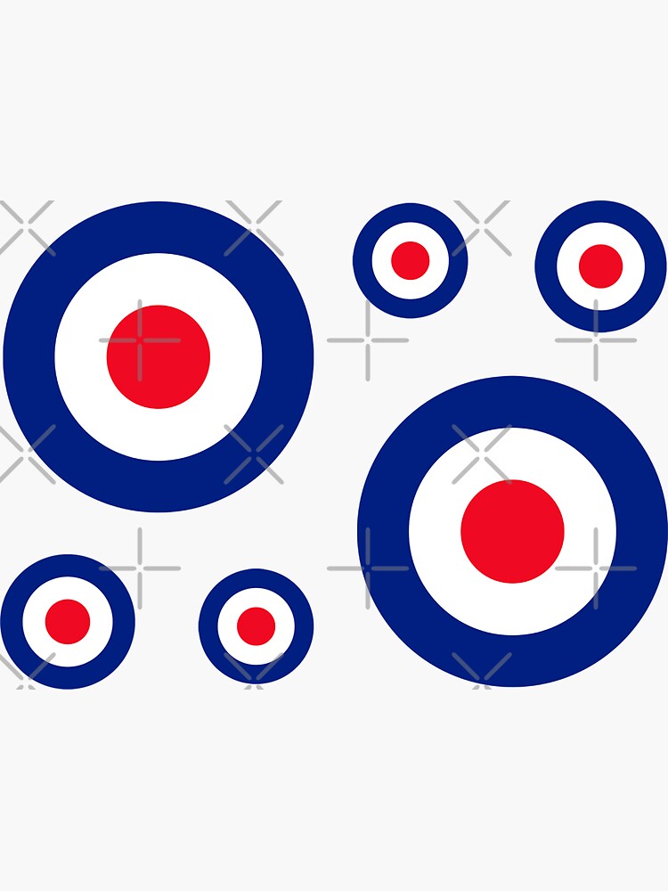 "Classic Roundel Target Graphic" Sticker for Sale by Garaga | Redbubble