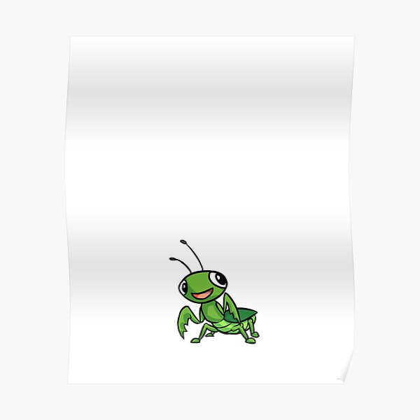 "Cute Chibi Earth Mantis Fighting Pose" Poster for Sale by ...