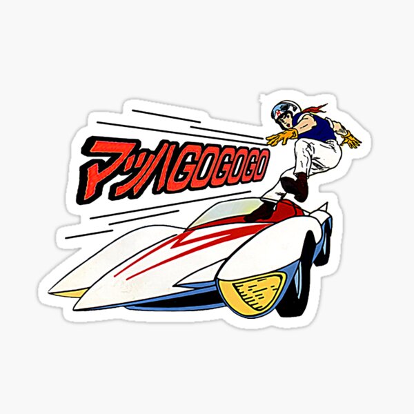 "Mach Go Go Go (Speed Racer) T-Shirt" Sticker for Sale by Raiseofwoman ...