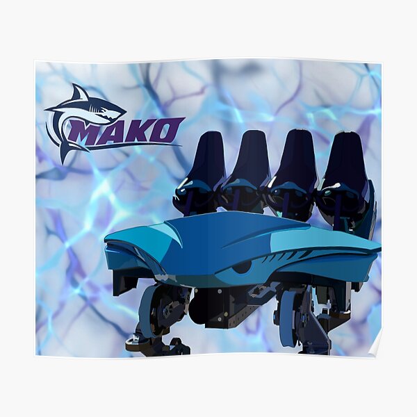 "Mako - Train Series" Poster for Sale by bryand100501 | Redbubble