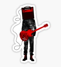 Cool Guitar Music Stickers | Redbubble
