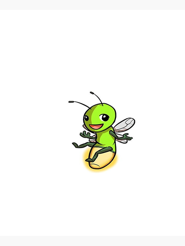 "Cute Chibi Light Firefly Flying Pose" Canvas Print for Sale by ...