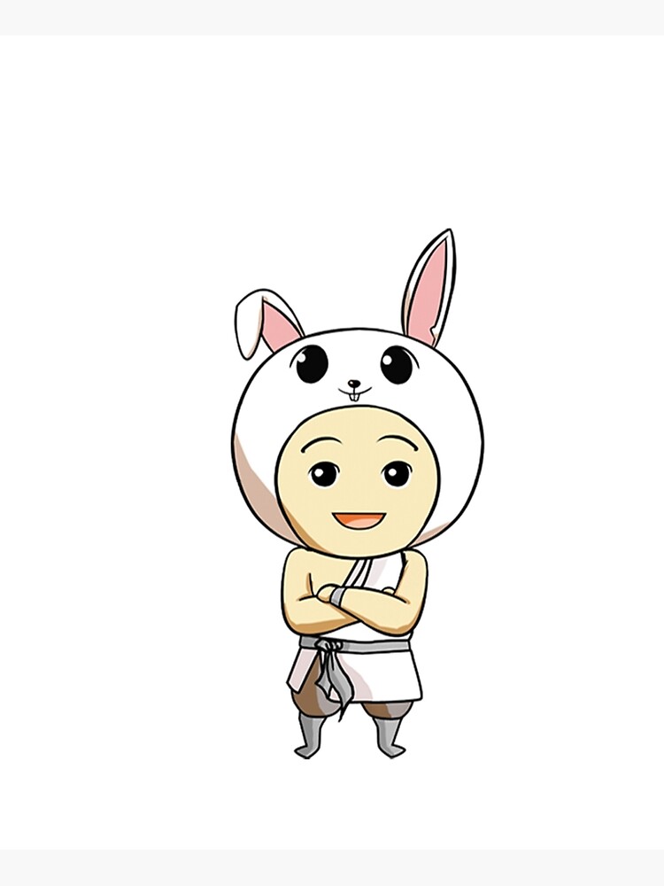 "Cute Chibi Baby Ray Morph with Guardian Rabbit" Art Print by ...