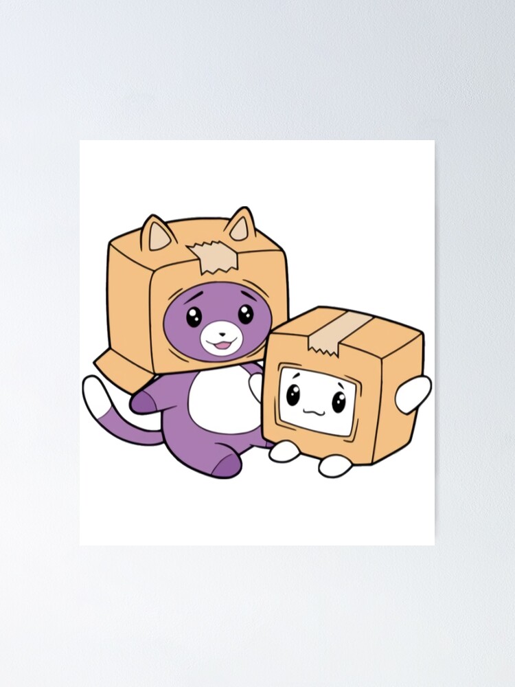 "Lankybox Merch Lankybox Farbwechselnde Animados" Poster von ...