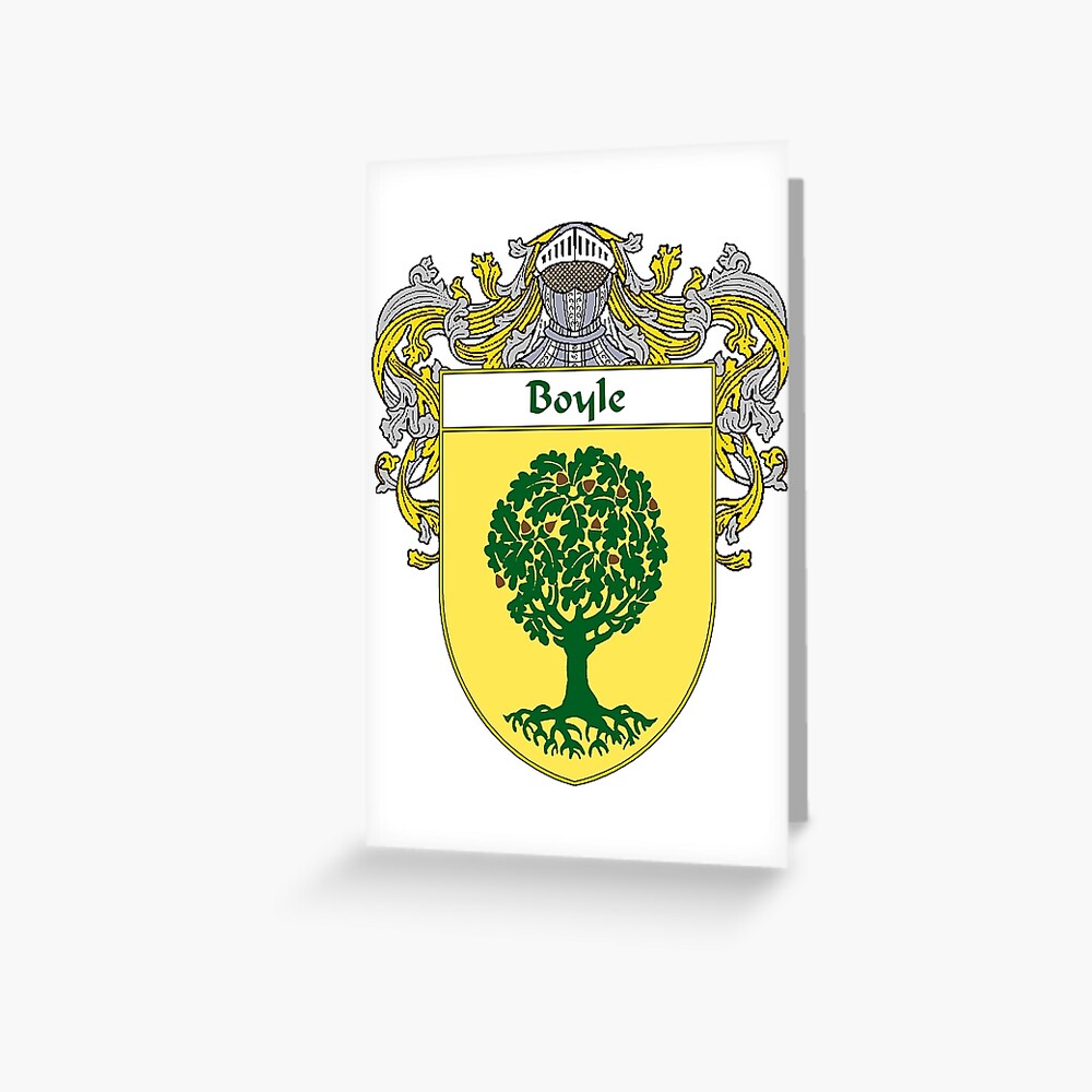 "Boyle Coat of Arms/Family Crest" Greeting Card by IrishArms | Redbubble
