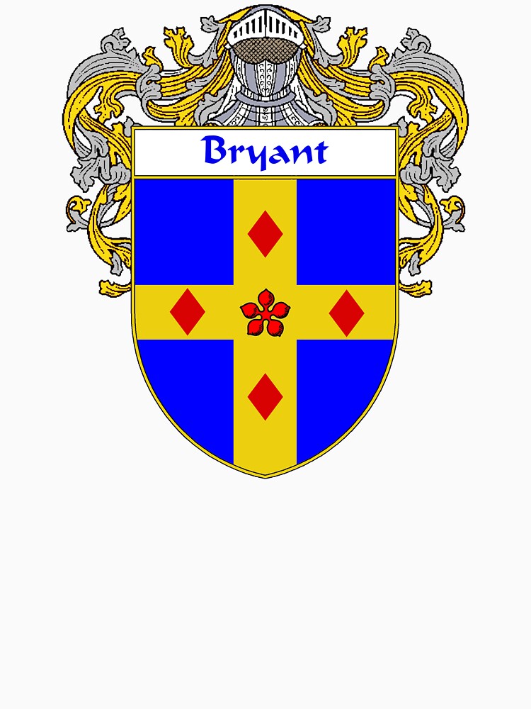 "Bryant Coat of Arms/Family Crest" Pullover Hoodie for Sale by William ...