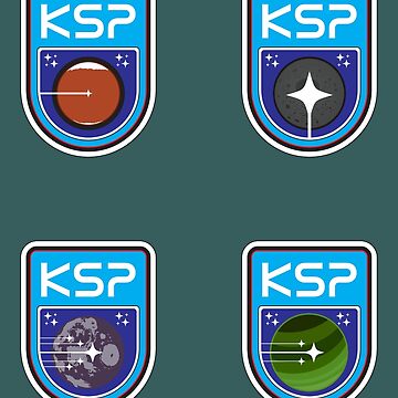 "Kerbal Space Program - Sticker Pack" Sticker for Sale by PCB1981 ...
