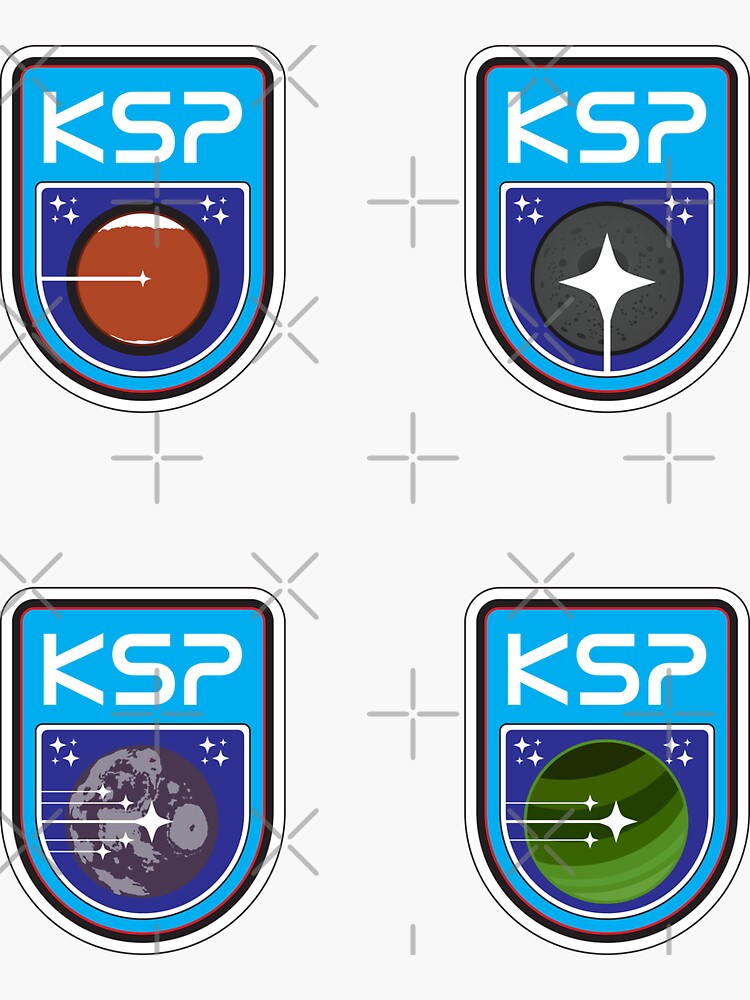 "Kerbal Space Program - Sticker Pack" Sticker for Sale by PCB1981 ...