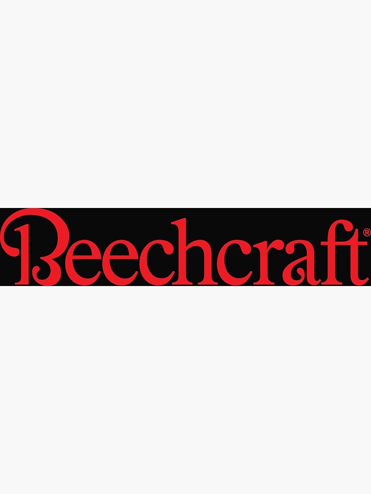"BEECHCRAFT AIRCRAFT LOGO" Art Print for Sale by tutuphidung | Redbubble
