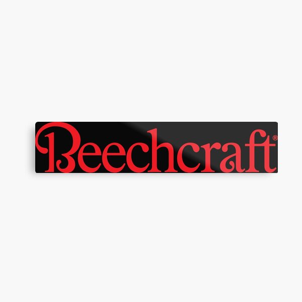 Beechcraft Metal Prints | Redbubble