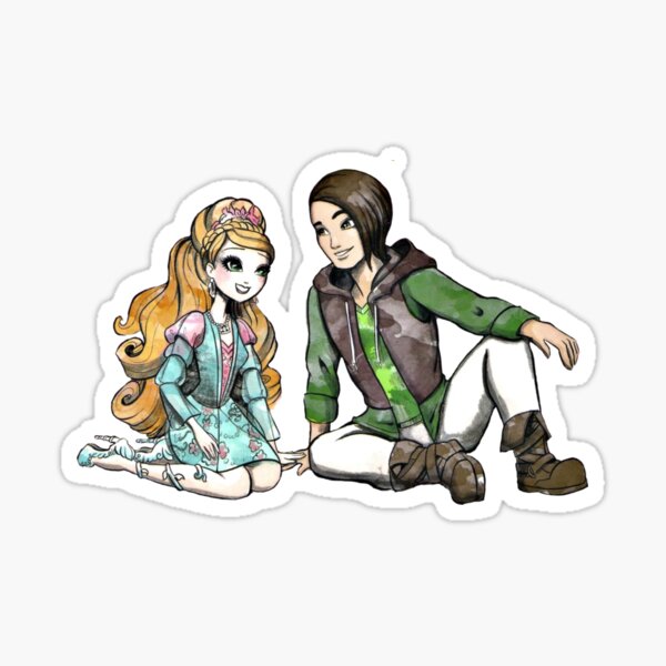 "Ashlynn Ella & Hunter Huntsman" Sticker by Andreica2000 | Redbubble