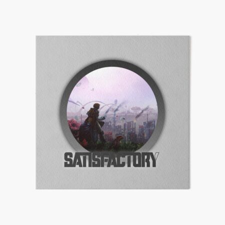 "Satisfactory Game" Art Board Print by CornerDoorStore | Redbubble