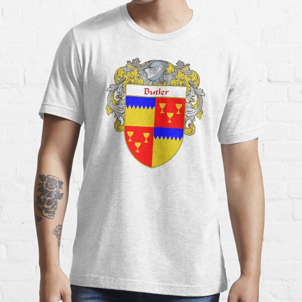 "Butler Coat of Arms/Family Crest" T-shirt for Sale by IrishArms ...