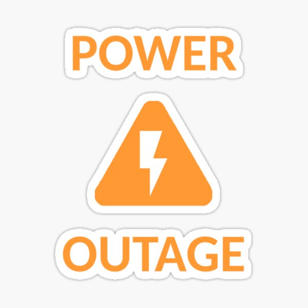 "Satisfactory Game - Power Outage" Sticker by CornerDoorStore | Redbubble