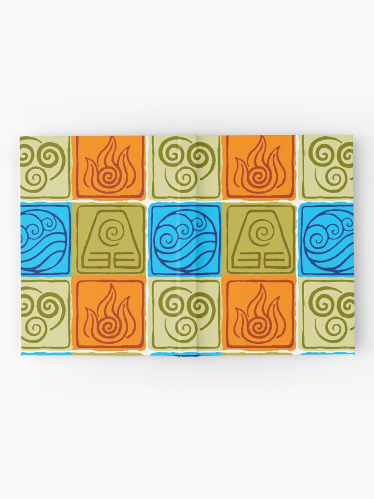 "The Four Elements - Avatar: The Last Airbender" Hardcover Journal by ...