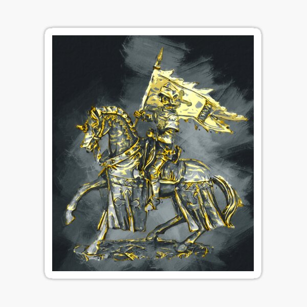 "Medieval Knight" Sticker for Sale by ErianAndre | Redbubble
