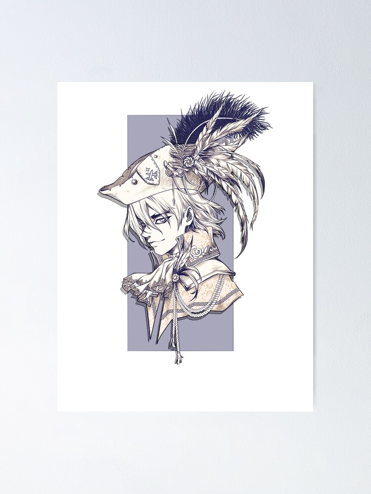 "Ryusui Nanami" Poster for Sale by BROWNDANGERF | Redbubble