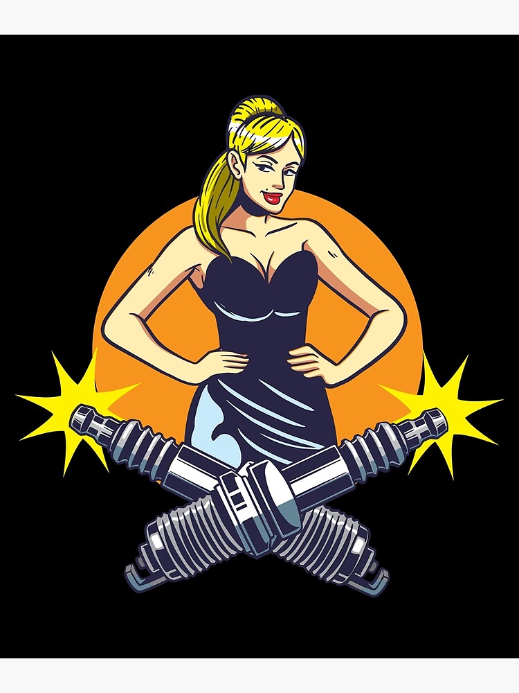 "Rockabilly Retro Hot Rod Art Classic Car Old School" Poster for Sale ...