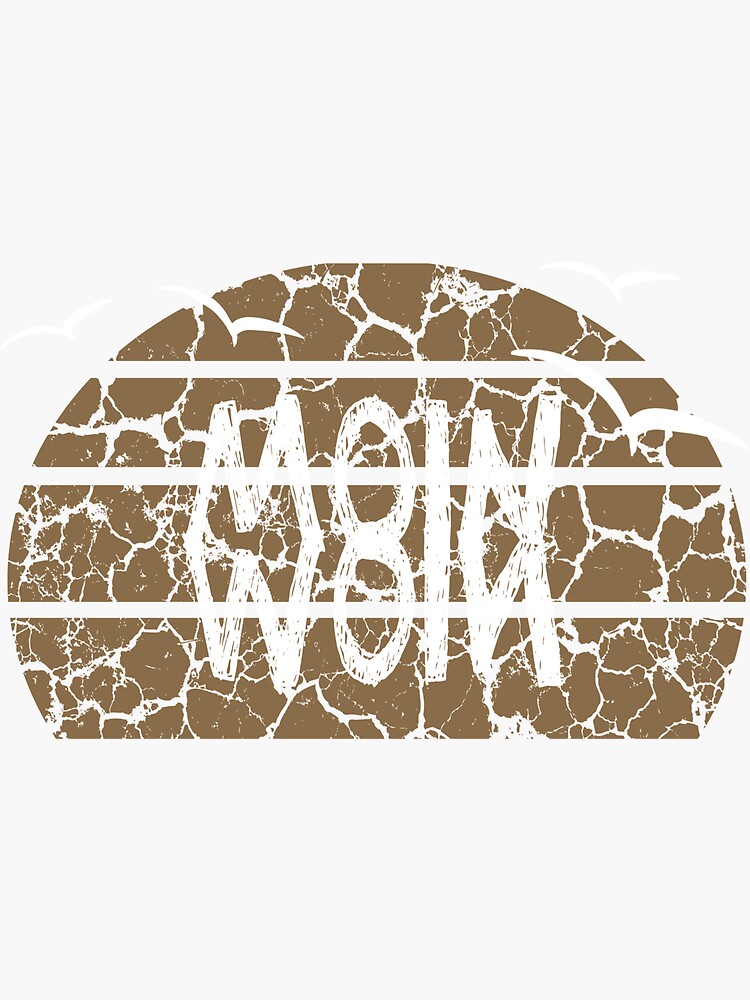 "Moin Moin Vintage" Sticker for Sale by AOCreativeProd | Redbubble