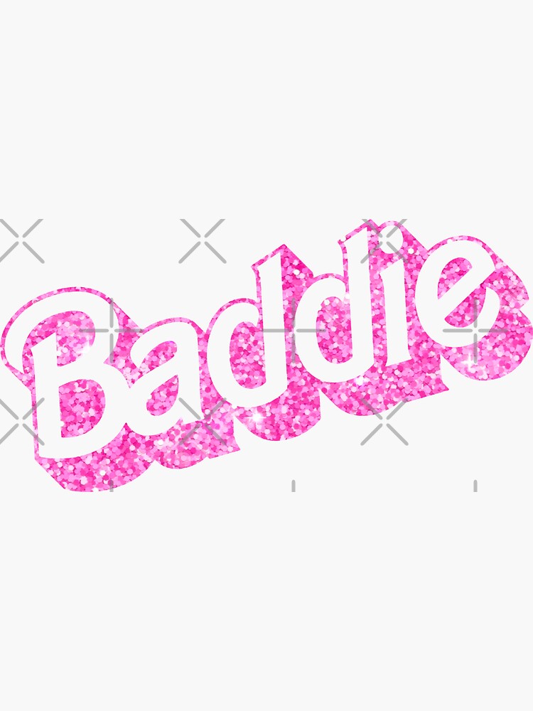 "Baddie" Sticker for Sale by NomiBee | Redbubble