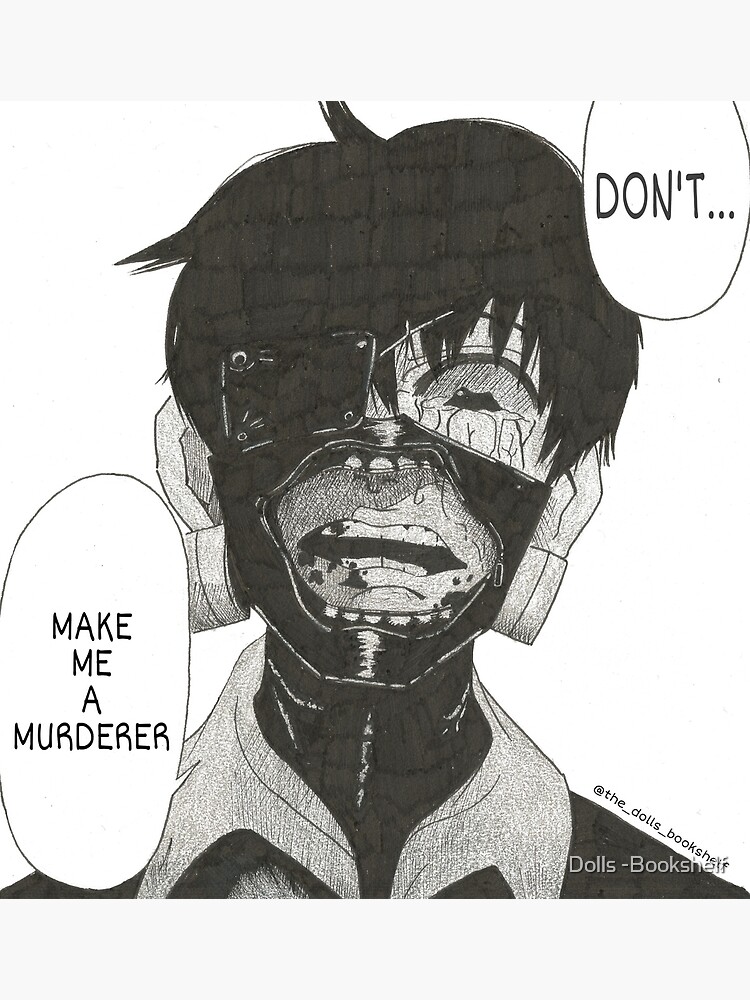 "Tokyo ghoul ken kaneki manga panel" Photographic Print for Sale by ...