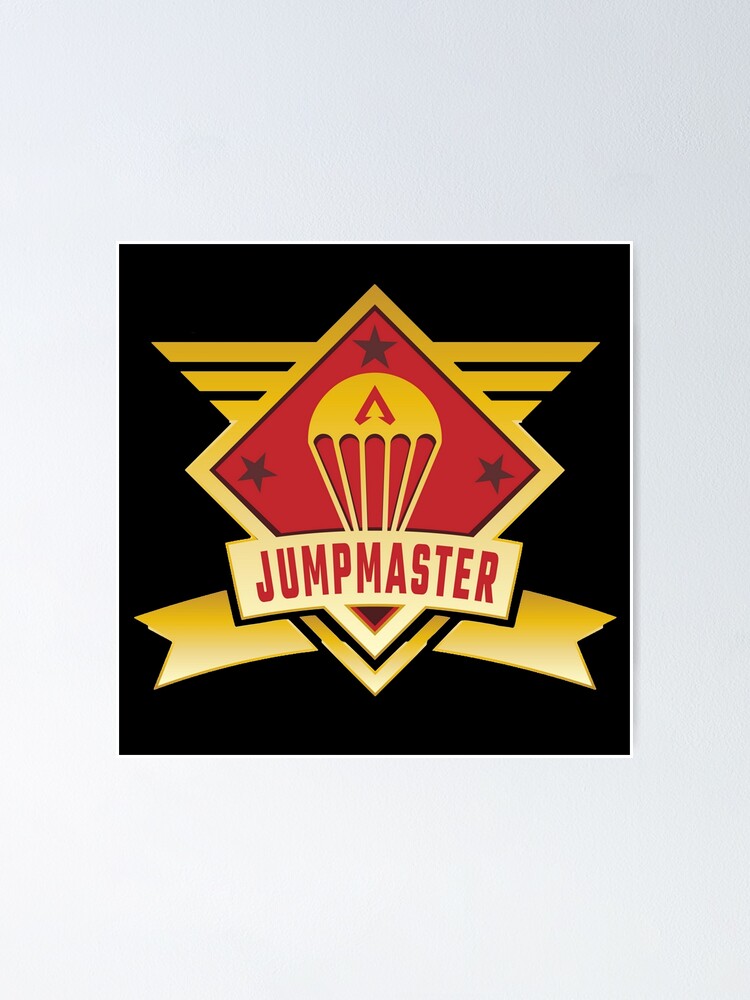 "Apex Legends "Jumpmaster" Badge *HIGH QUALITY*" Poster for Sale by ...