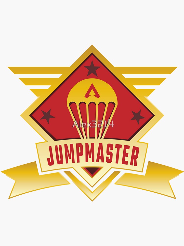 "Apex Legends "Jumpmaster" Badge *HIGH QUALITY*" Sticker for Sale by ...
