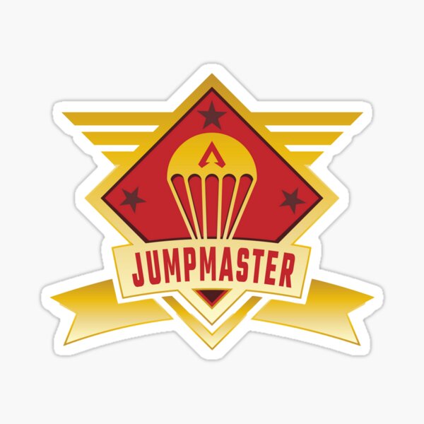 "Apex Legends "Jumpmaster" Badge *HIGH QUALITY*" Sticker for Sale by ...