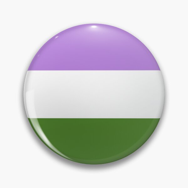 "Genderqueer Flag" Pin for Sale by lolaboutelle | Redbubble