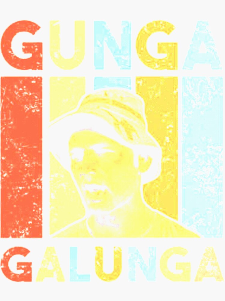 "Gunga Galunga Carl Spackler Movie Vintage Essential T-Shirt" Sticker ...