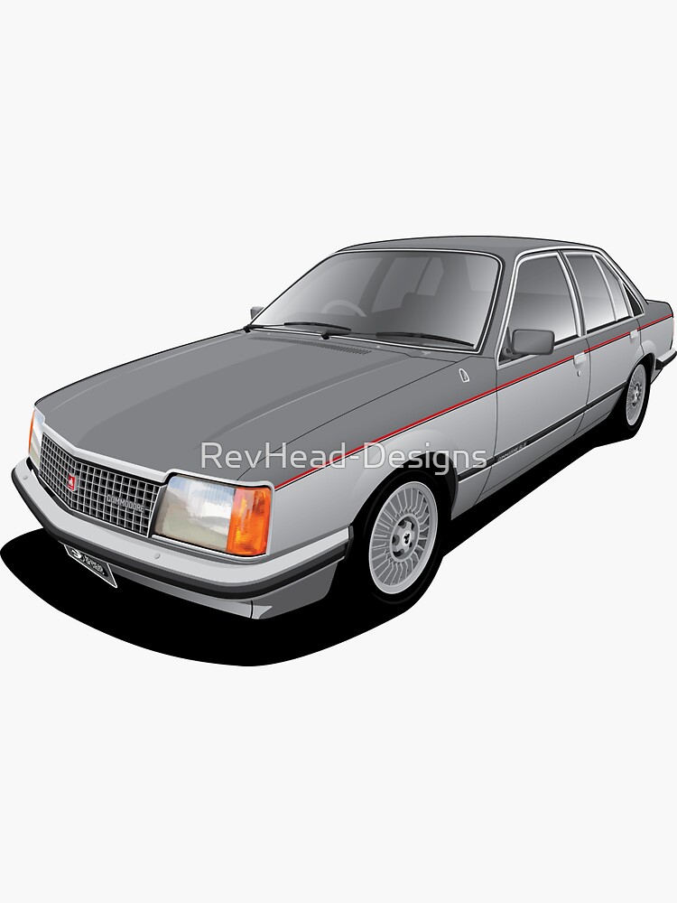 "Holden VC Commodore SL/E - Silver Shadow Tone" Sticker by RevHead ...