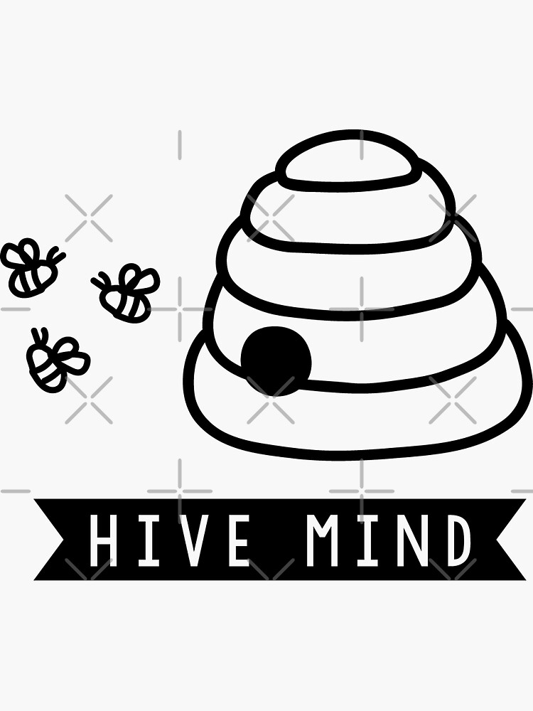 "Hive Mind" Sticker for Sale by kdm1298 | Redbubble