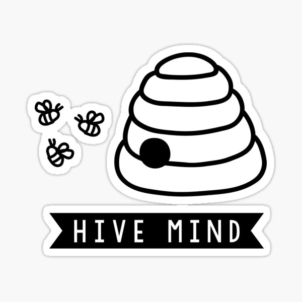 "Hive Mind" Sticker for Sale by kdm1298 | Redbubble