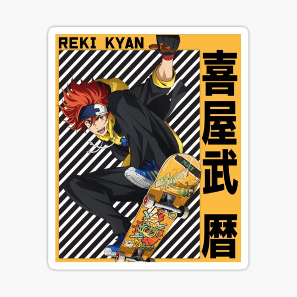 "Reki Kyan Sk8 the Infinity Poster" Sticker for Sale by FlimJim123 ...