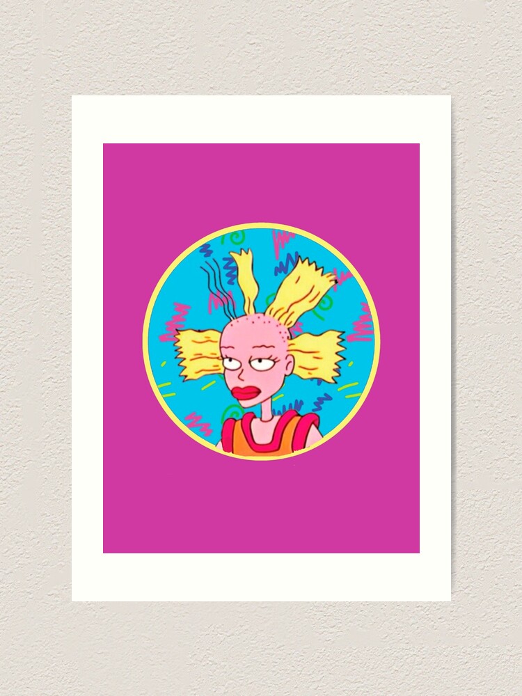 "Cynthia, Rugrats - Vintage Cartoons" Art Print by redblueyellowd ...